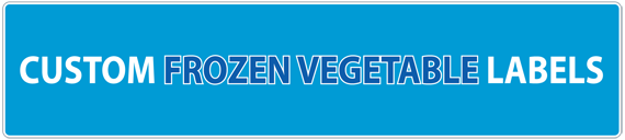 Frozen Vegetable Labels - Freezer Labels